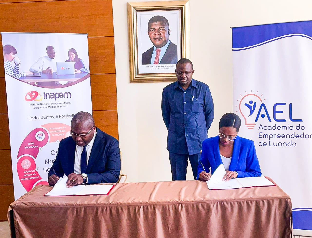 INAPEM e AEL assinam acordo para dinamizar empreendedorismo juvenil