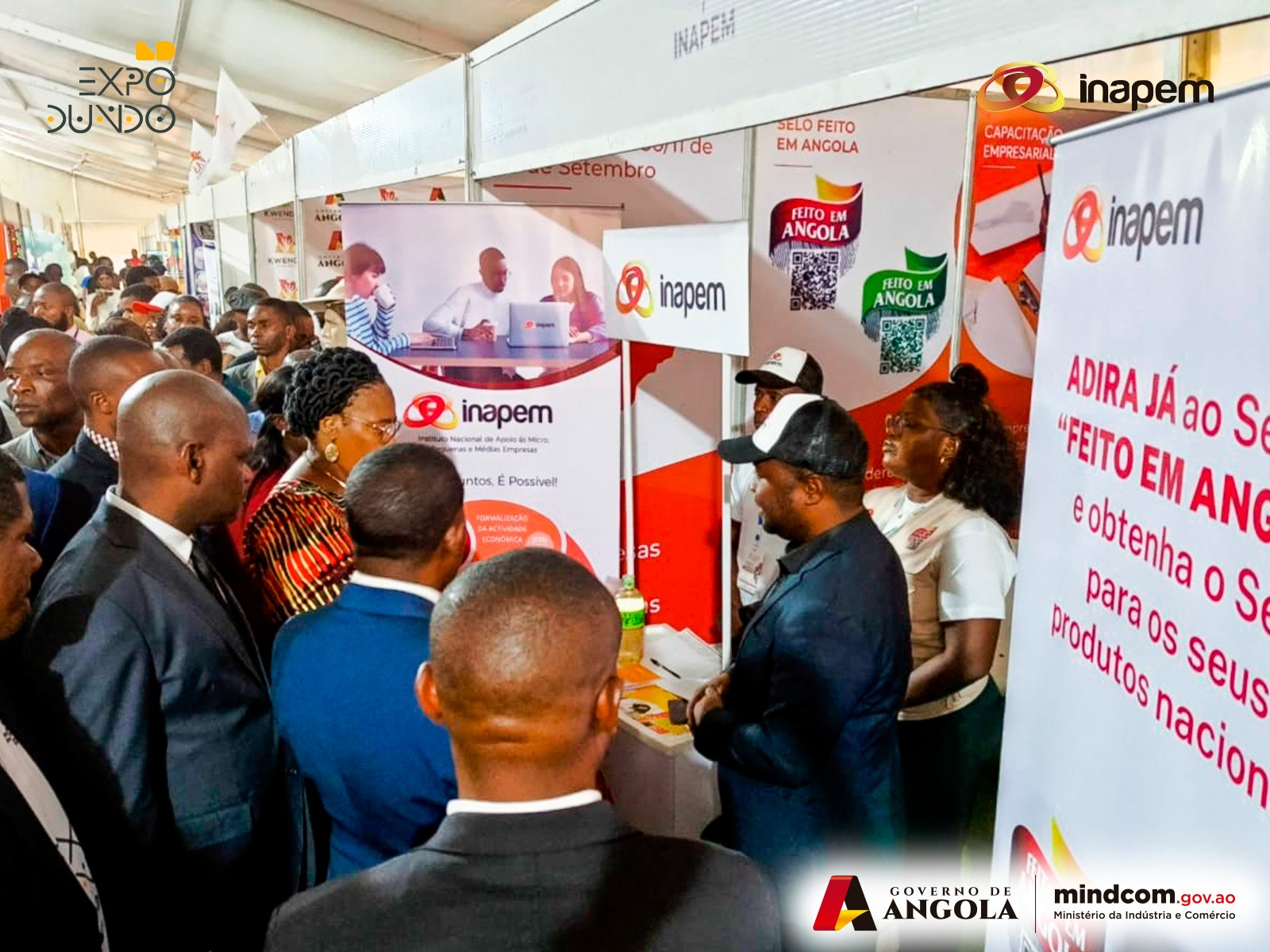 INAPEM capitaliza serviços na Expo Dundo 2024